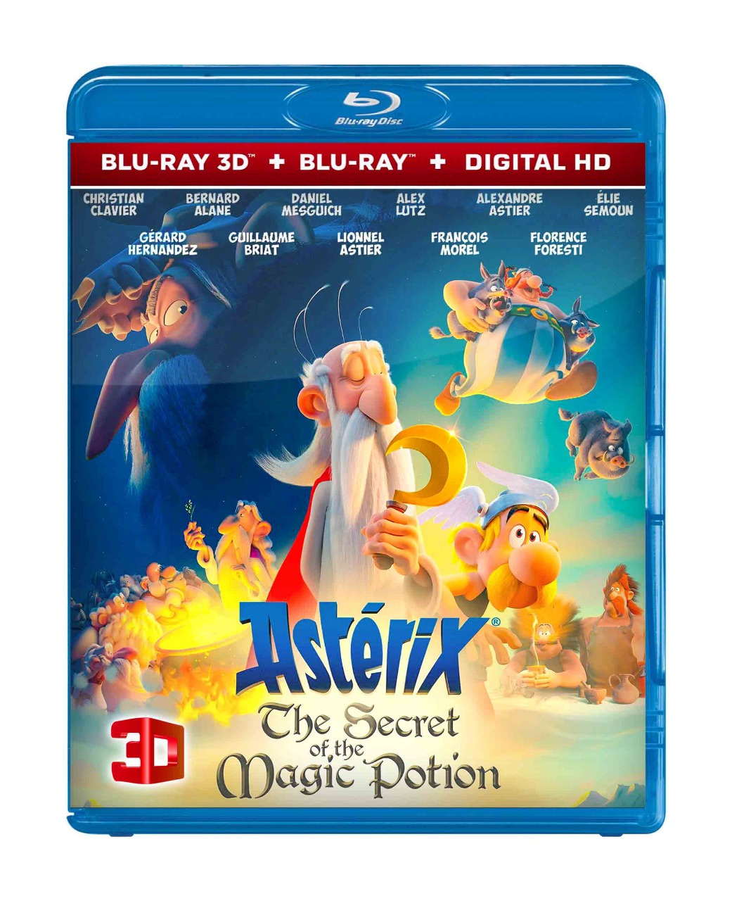 Asterix The Secret Of The Magic Potion 3D Blu ray 2019 Region Free Asterix The Secret Of The Magic Potion 3D Blu ray 2019 Region Free